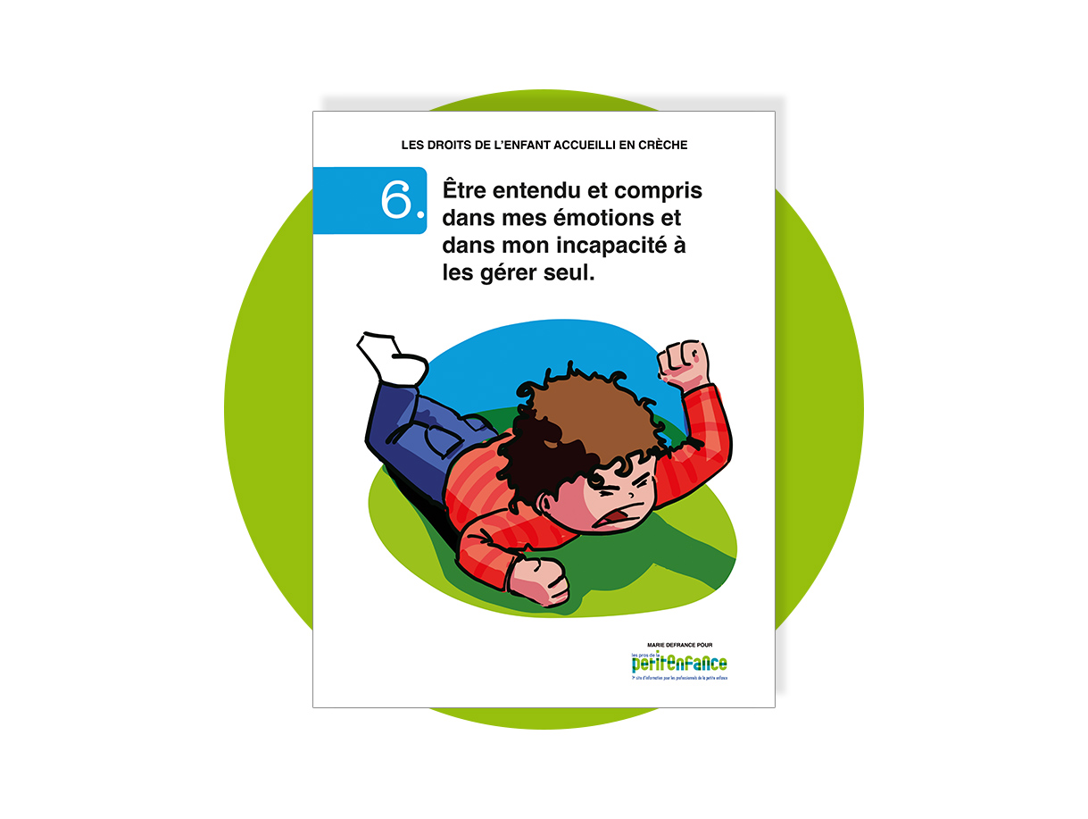 6. Être entendu et compris dans mes émotions et dans mon incapacité à ...